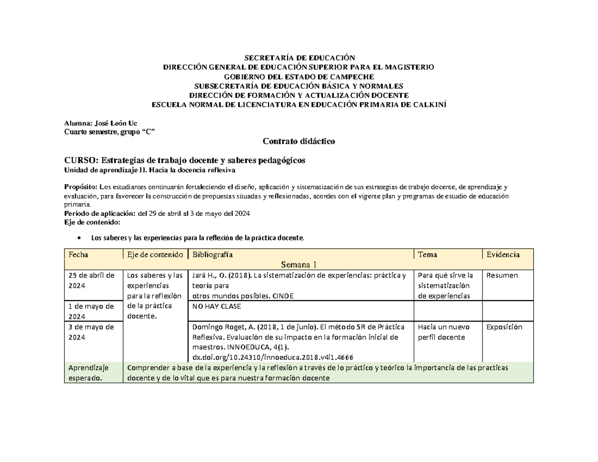 Contrato DE E - AAAAAAAAAAAAAAAAASDFGHHHHHHHHHHHHHHBN - SECRETARÍA DE ...