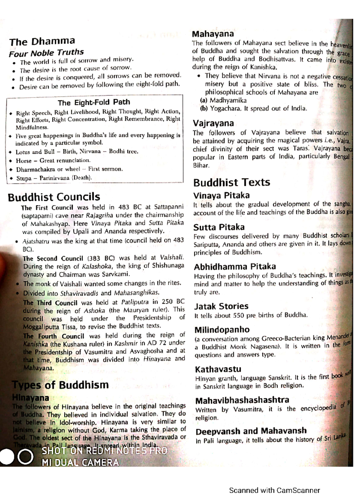 3.) Buddhism - Part 2 - Studocu