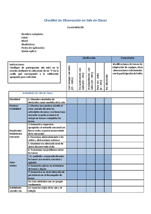 Manual Weefim - Wee-FIM Es un instrumento que mide el desempeño de las ...