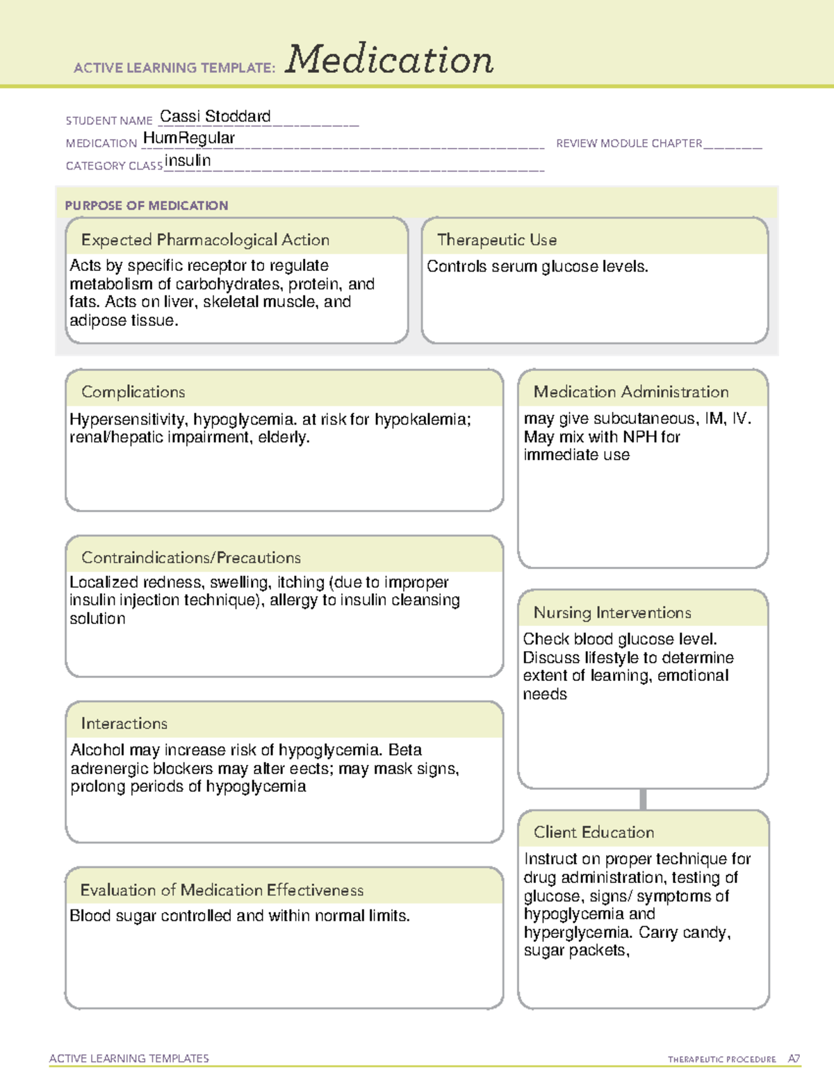 Hum Regular - ATI template - ACTIVE LEARNING TEMPLATES TherapeuTic ...