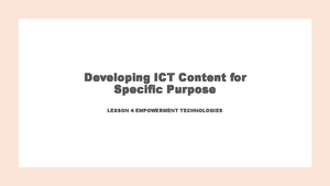 DLP Weeks 3 and 4 - Empowerment technology Daily lesson plan week 3 and ...