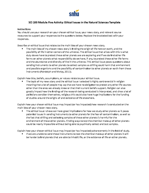 module three assignment - PSY-315 Project One Alyssa Owens Southern New ...