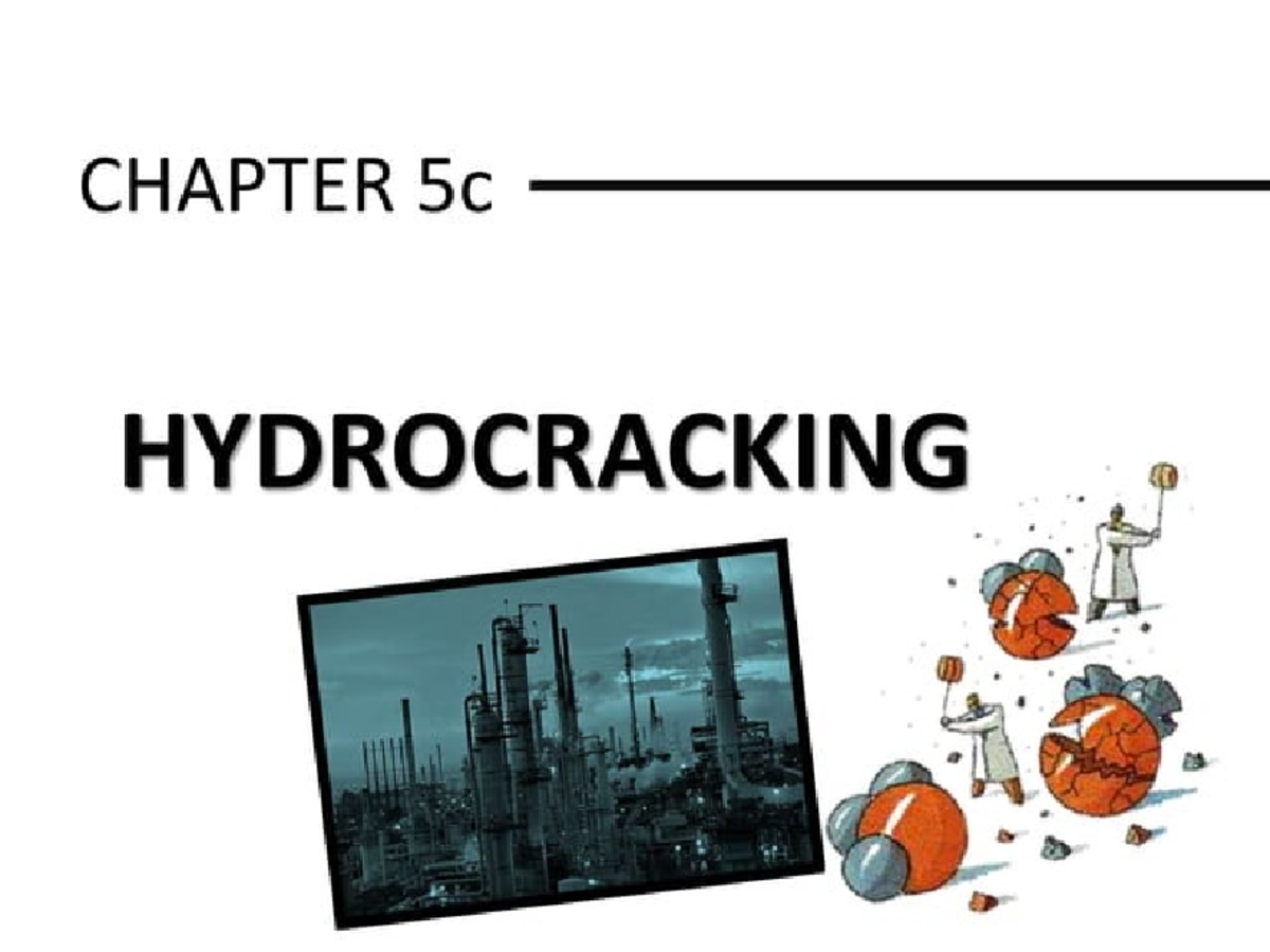 Hydro cracking Process - DE 0850 - Studocu