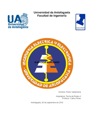 RA2-C2 Taller 1 - Ejercicios sistemas trifasicos - IEIE54 Teoría de redes II 1 RA2/C2 Sistemas ...