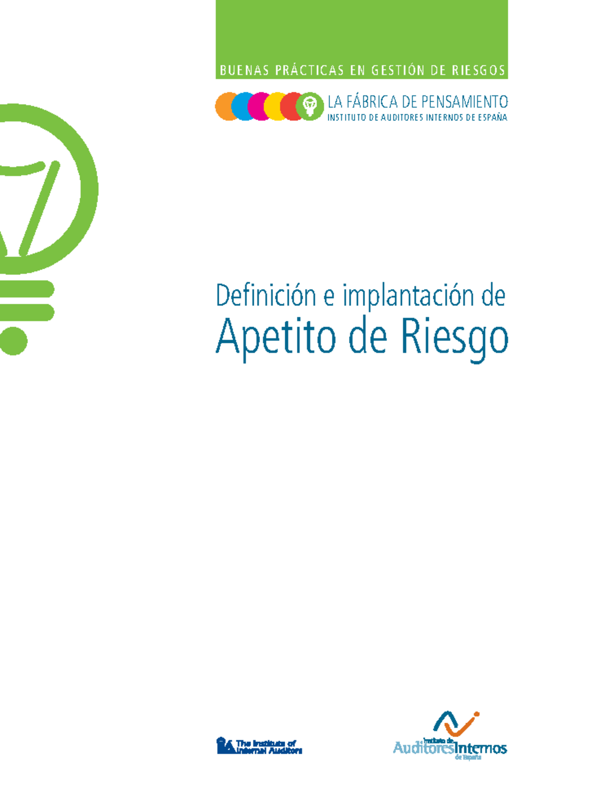 Definición E Implantación DE Apetito DE Riesgo - Definición e ...