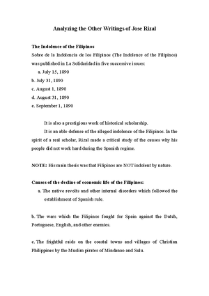 Rizal's Life in Abroad - Rizal: His Life Abroad In Sunny Spain (1882 ...