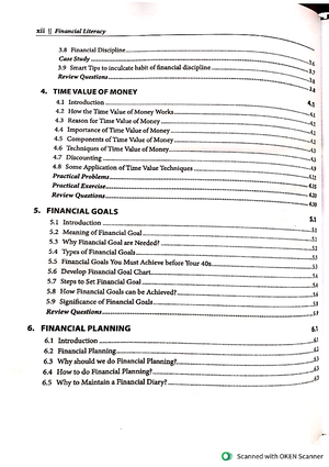 Finance for everyone Unit 3 - Financial literacy - Studocu