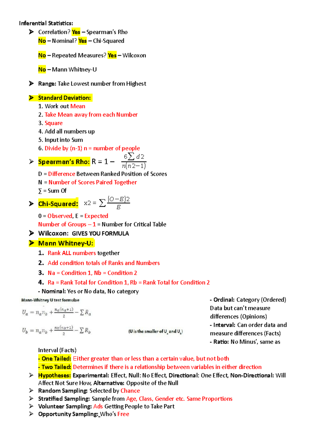 Inferential Statistics - Inferential Statistics: Correlation? Yes ...
