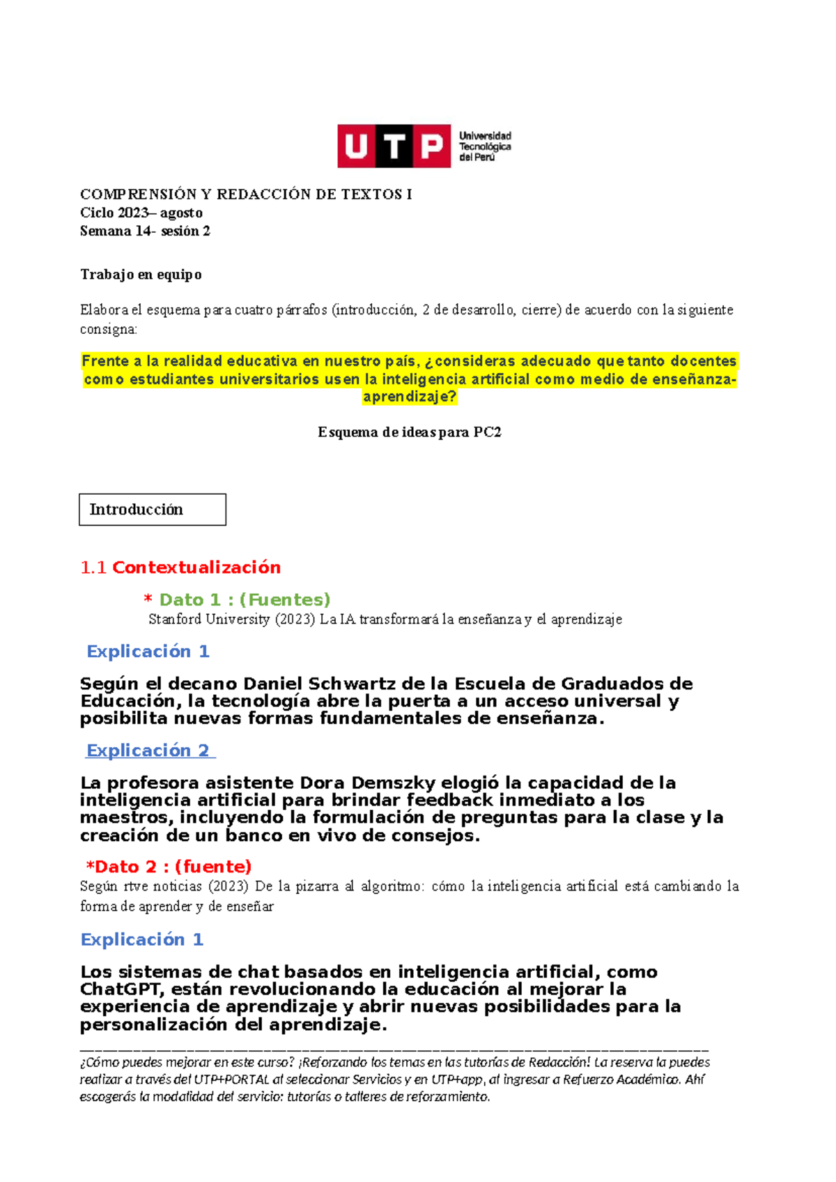 Copia de Copia de casi listo - COMPRENSIÓN Y REDACCIÓN DE TEXTOS I ...