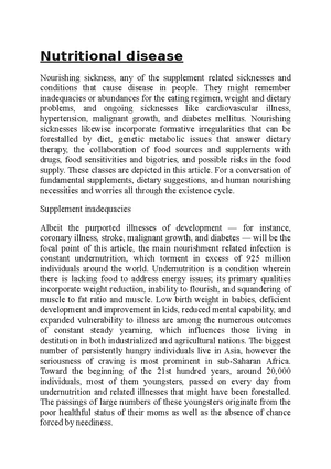 Nutrition Dietary - Student notes - NUTRITIONAL BIOCHEMISTRY Nutrition ...