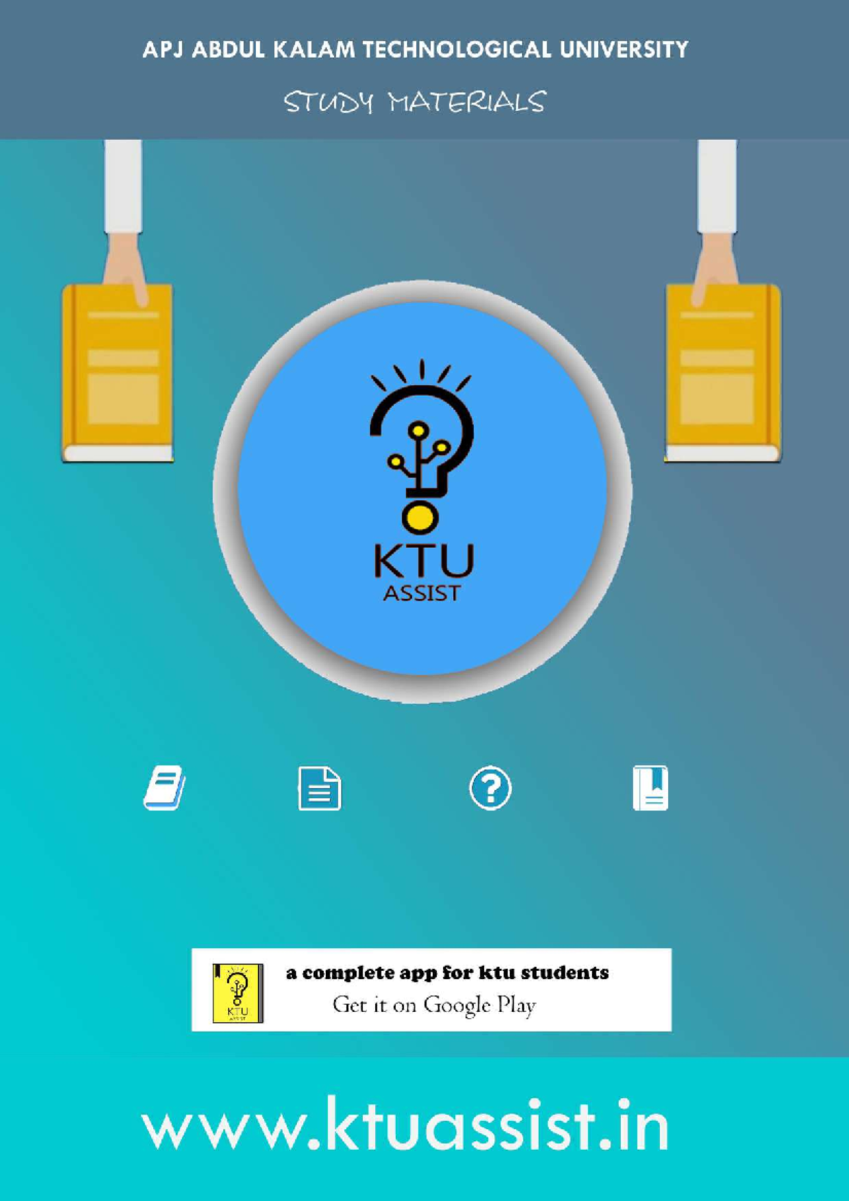 Mech mod 1 - helpful - APJ ABDUL KALAM TECHNOLOGICAL UNIVERSITY STUDY MATERIALS KTU ASSIST a ...