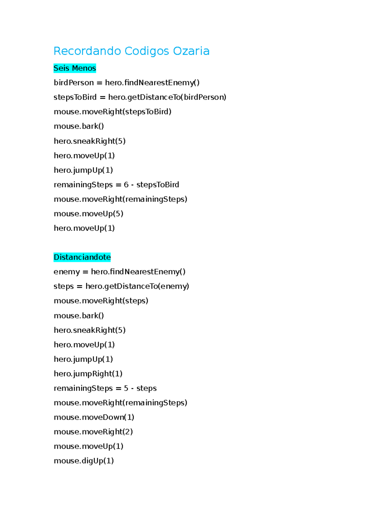 Codigos Ozaria, capitulo 3 - Recordando Codigos Ozaria Seis Menos birdPerson = hero ...
