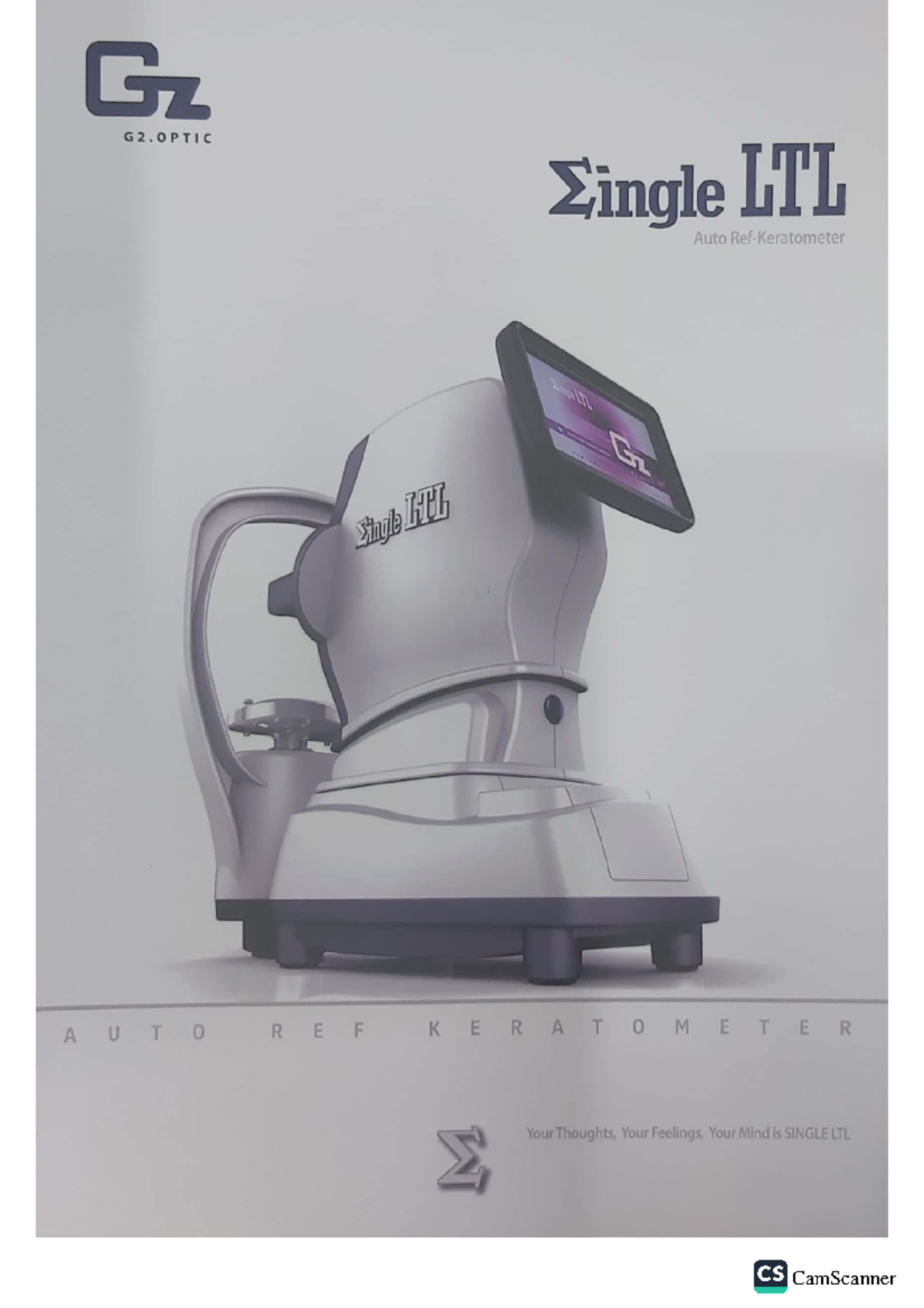 Auto refractometer brochure - Principles of Accounting - CamScanner ...