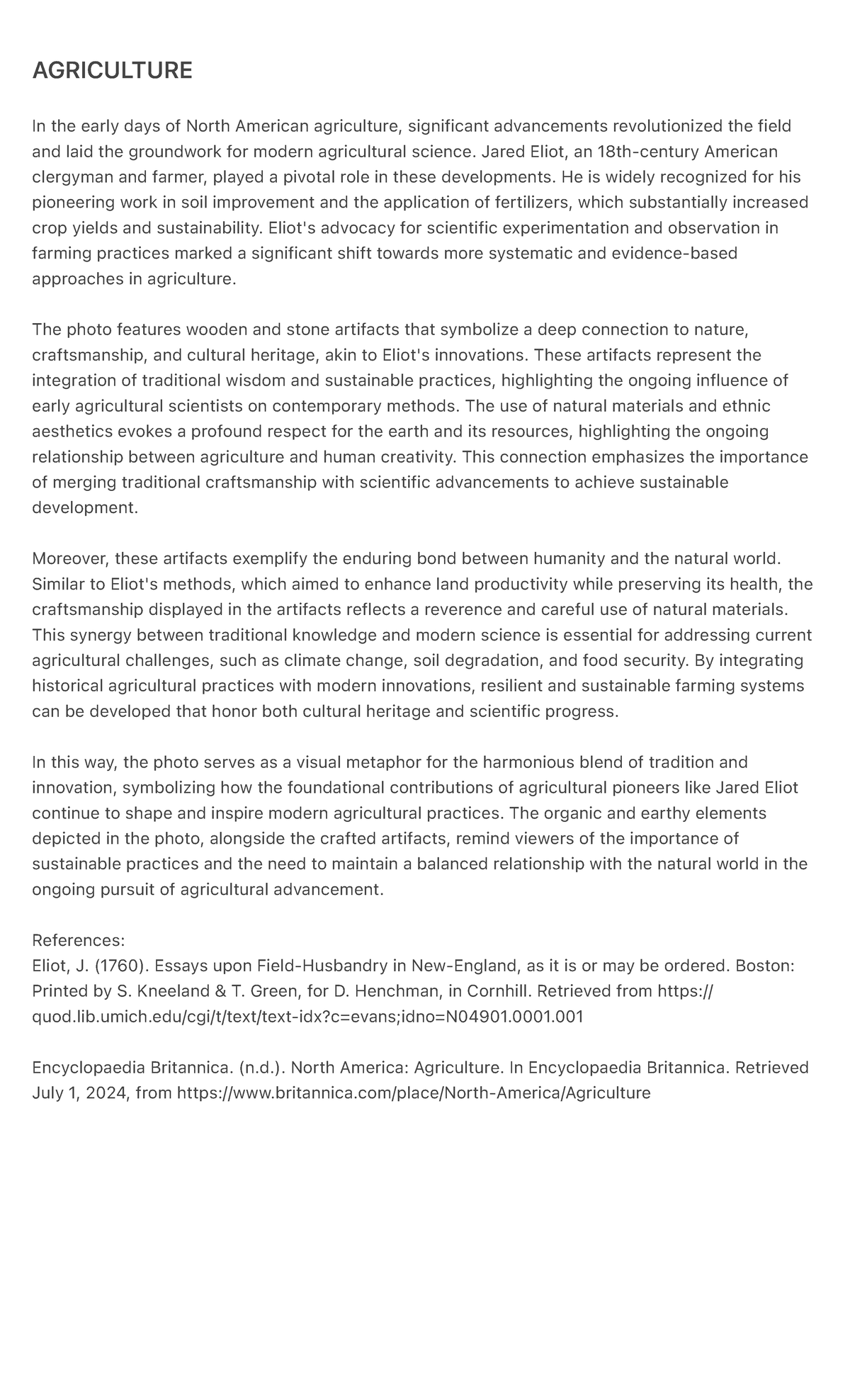 Agriculture - lesson 5 - AGRICULTURE In the early days of North ...