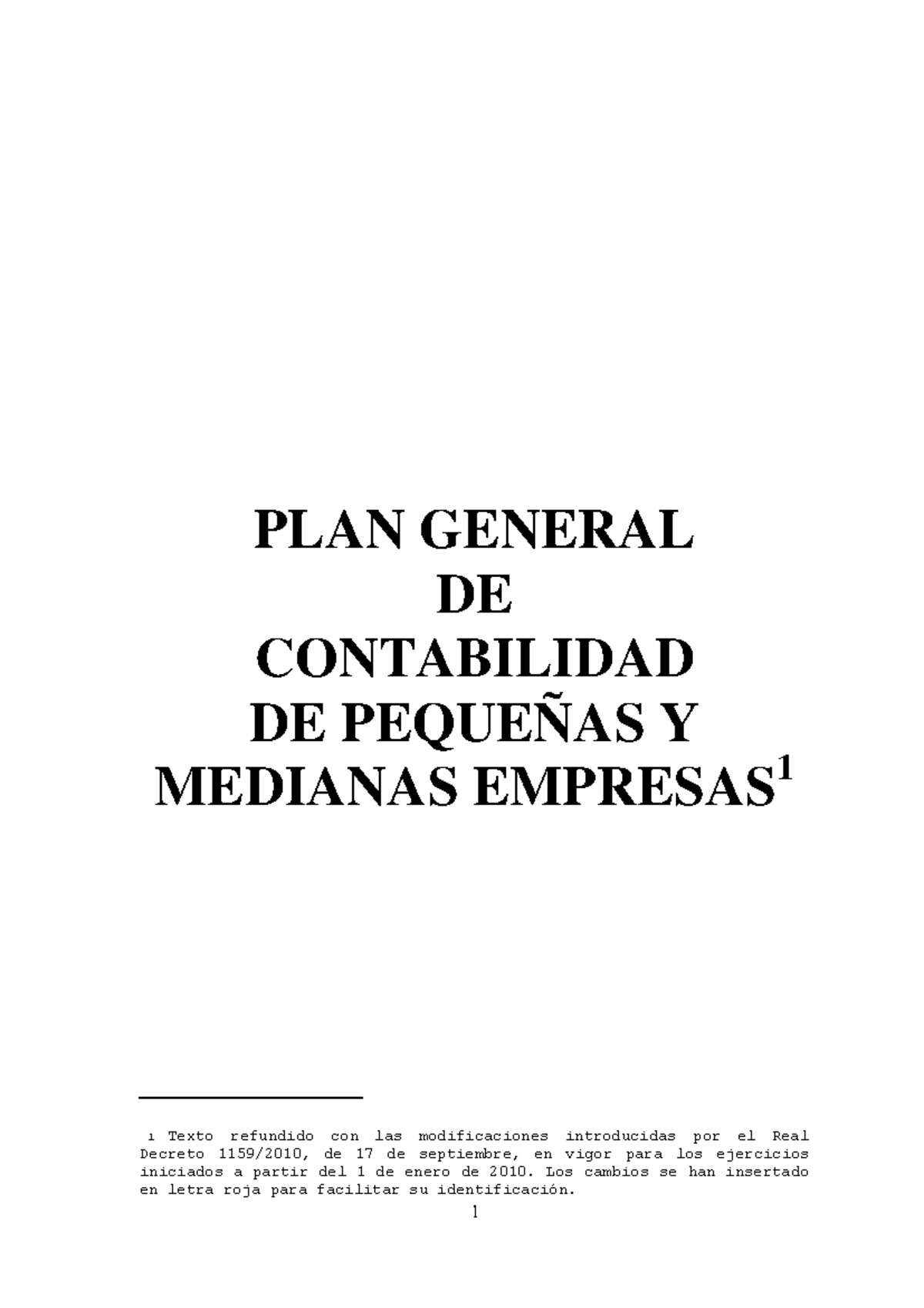 Plan General Contable Pymes actualizado 2021 - PLAN GENERAL DE ...