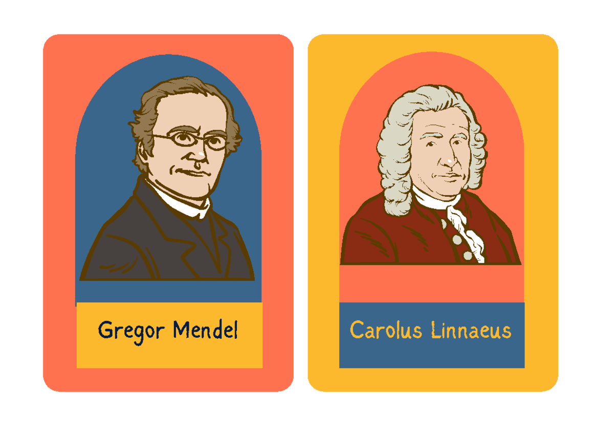 Famous male scientists - Arts appreciation - Gregor Mendel Carolus ...