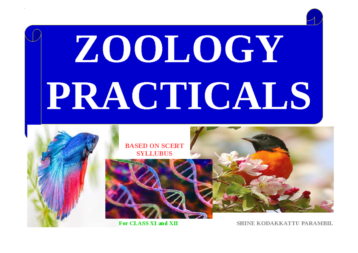 Zoology Practicals 2023- 24 updated add - ZOOLOGY PRACTICALS BASED ON ...