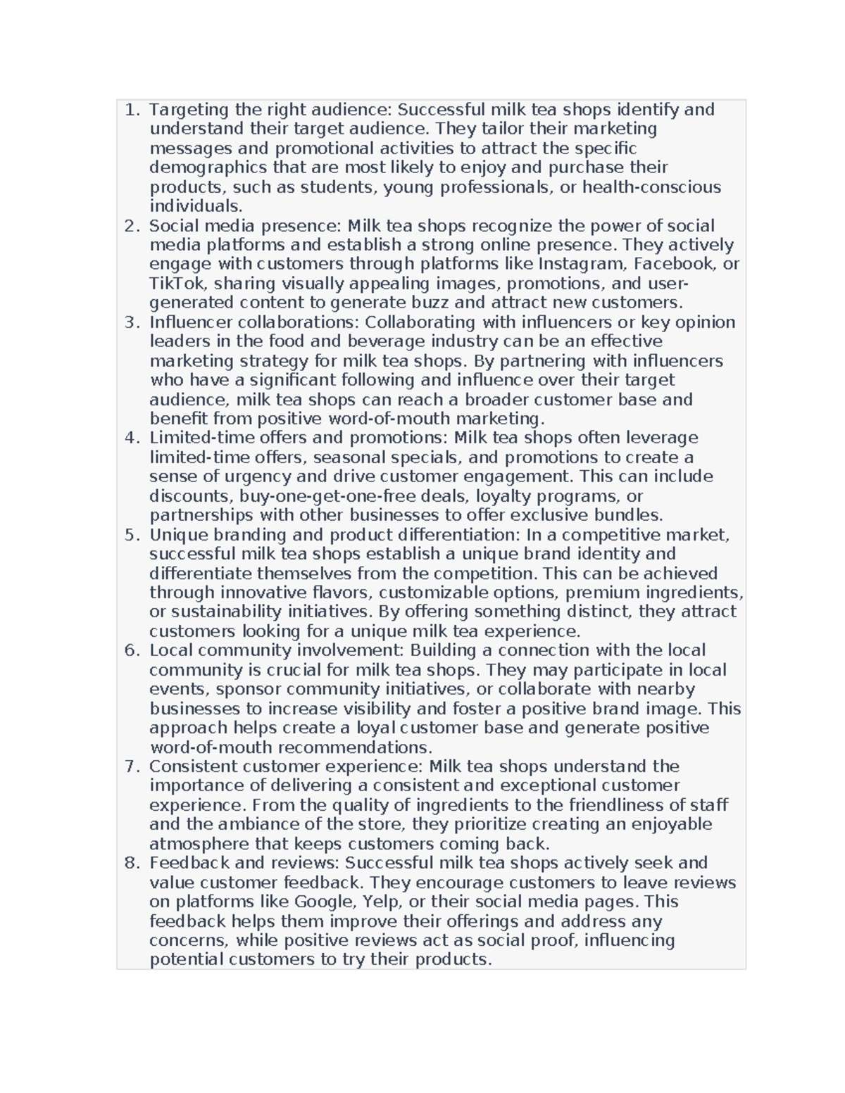 Targeting the right audience - They tailor their marketing messages and ...