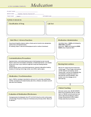 Albuterol - ATI sheet - ACTIVE LEARNING TEMPLATES TherapeuTic procedure ...