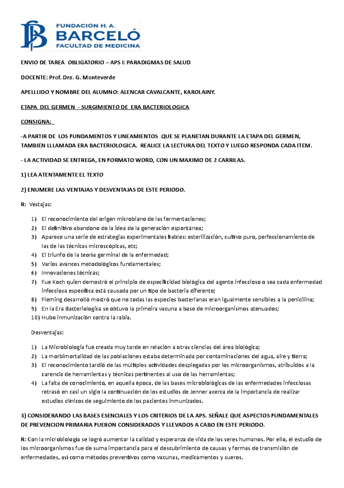 Actividad APS 1 Paradigmas de Salud - ENVIO DE TAREA OBLIGATORIO – APS ...