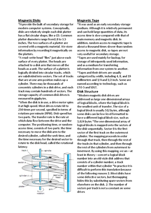 Disk Scheduling - Operating systems - KTU - Studocu