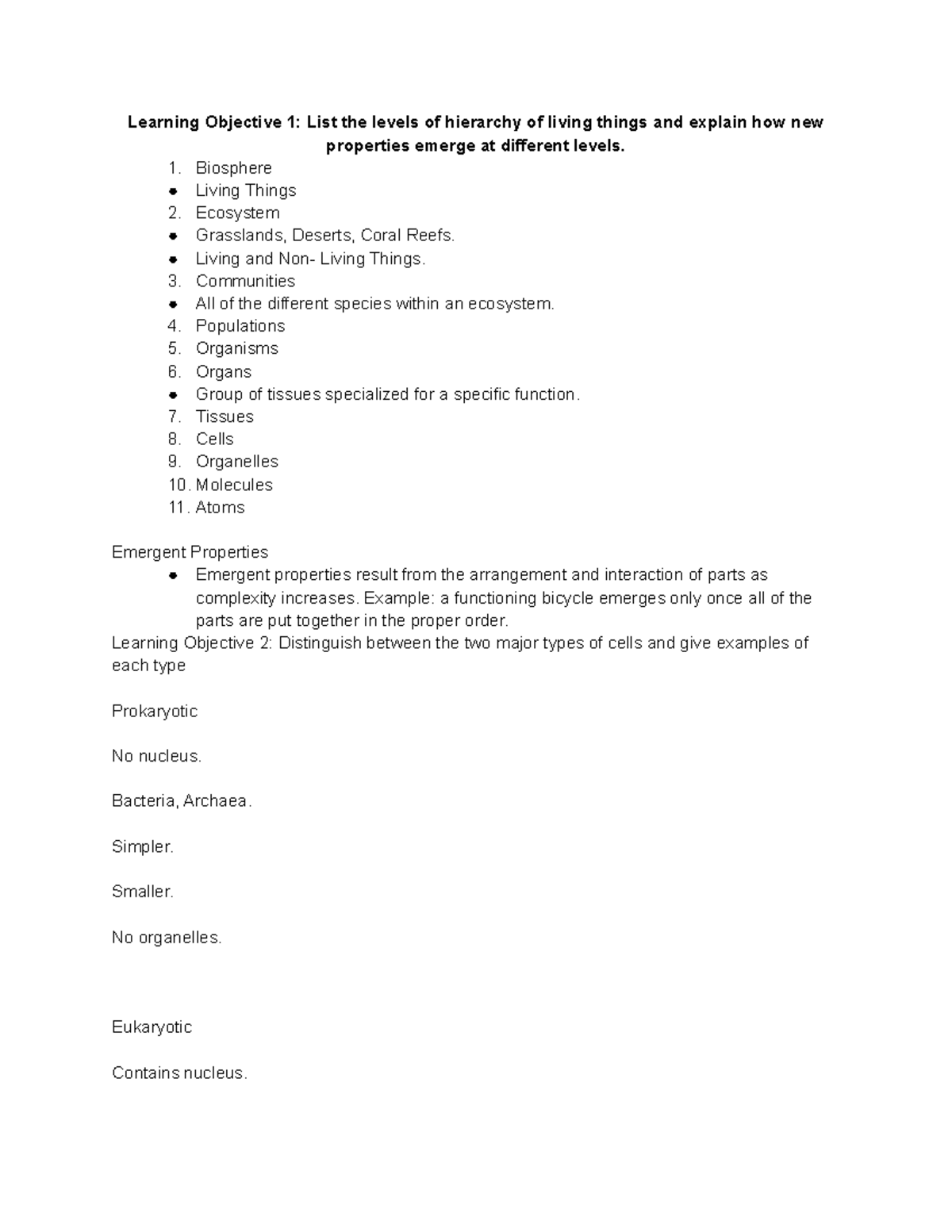 Untitled document - Chapter 1 of the Pearson College Level Biology ...