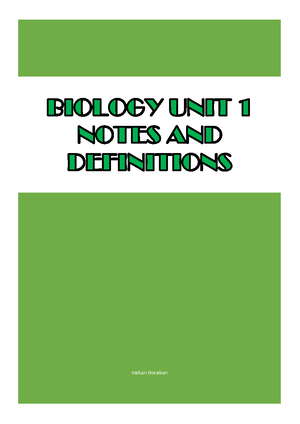Biology Unit 1 AOS 2 - Bio Unit 1 AOS 2 study notes- regulation and ...