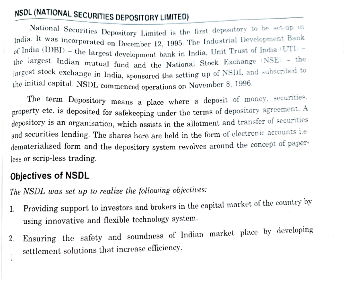 Depository participants in india - settlementthatsolutions increase ...