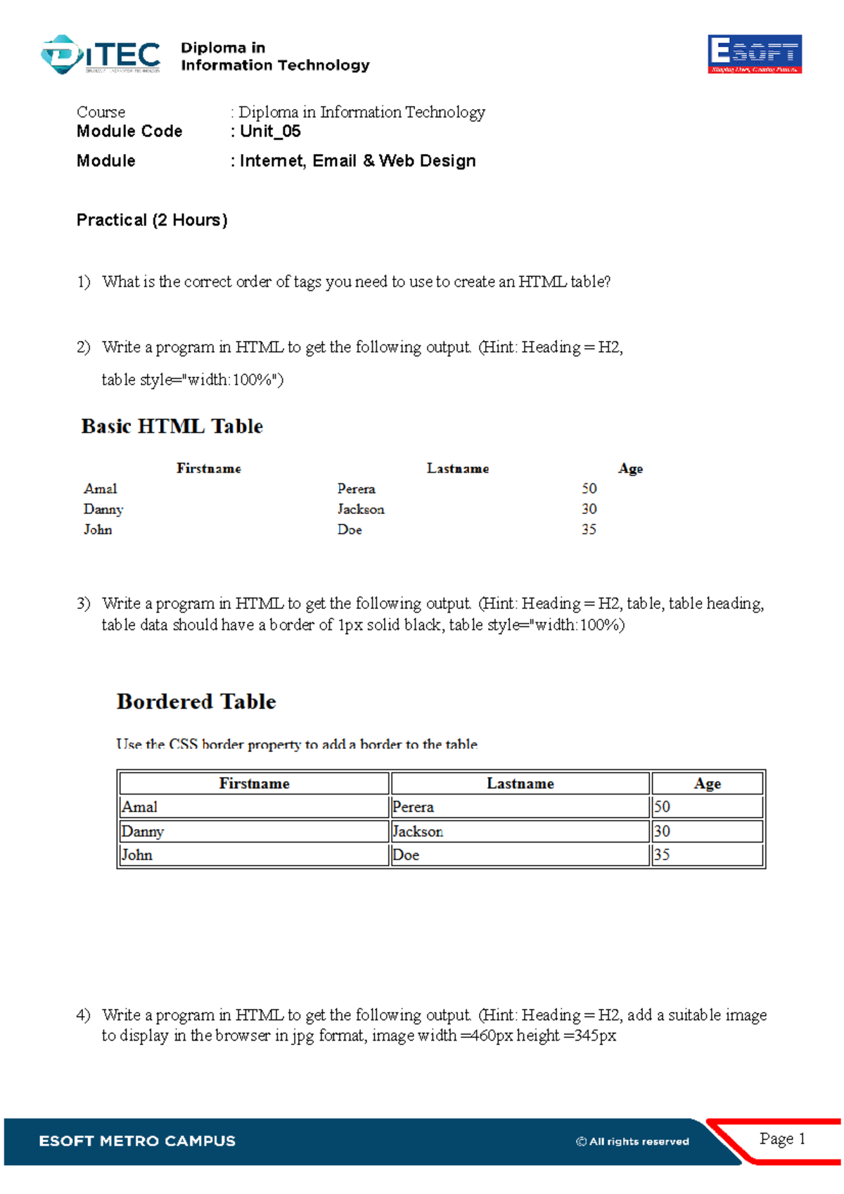 934-1627452351351-Practical 5 - HND in Computing - Studocu