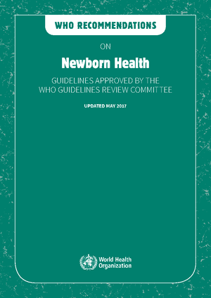 Essential Newborn Care (ENC) DOH - Essential Newborn Care (ENC)How was ...