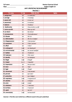 G10 Unit 9 PT 3 - G10 Unit 9 PT 3 - Full name ...