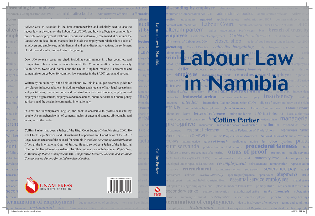 Parker Labour 2012 - DDDDDDDDDDDDDDDDDD - Labour Law in Namibia Collins ...