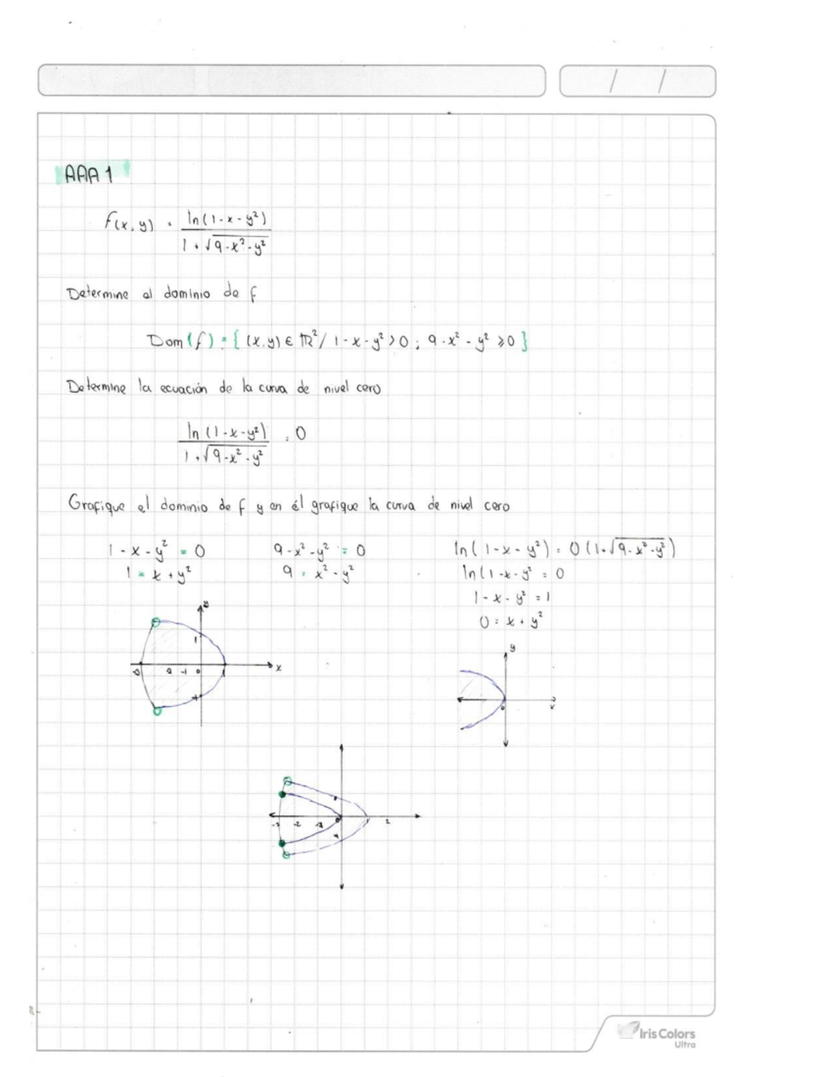 AAA1 - Cálculo 2 - Studocu