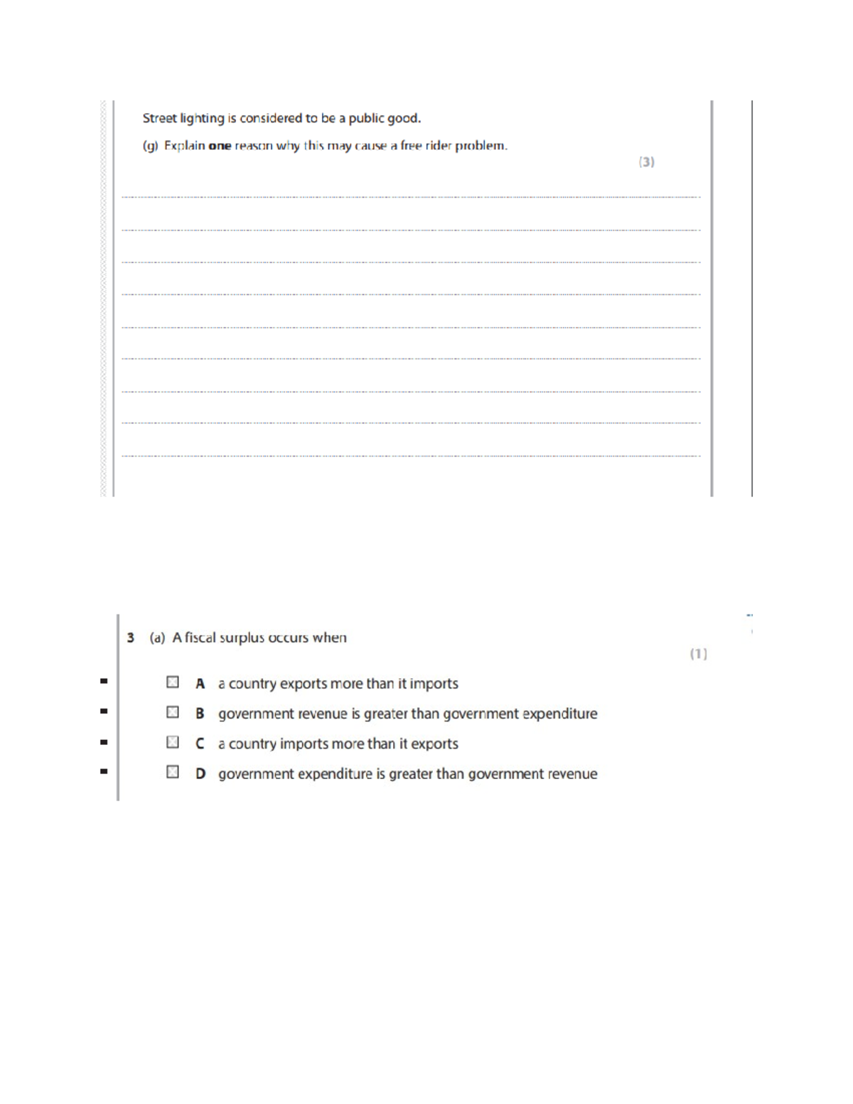 Types of goods edexcel - practice - Macro Economics - Studocu