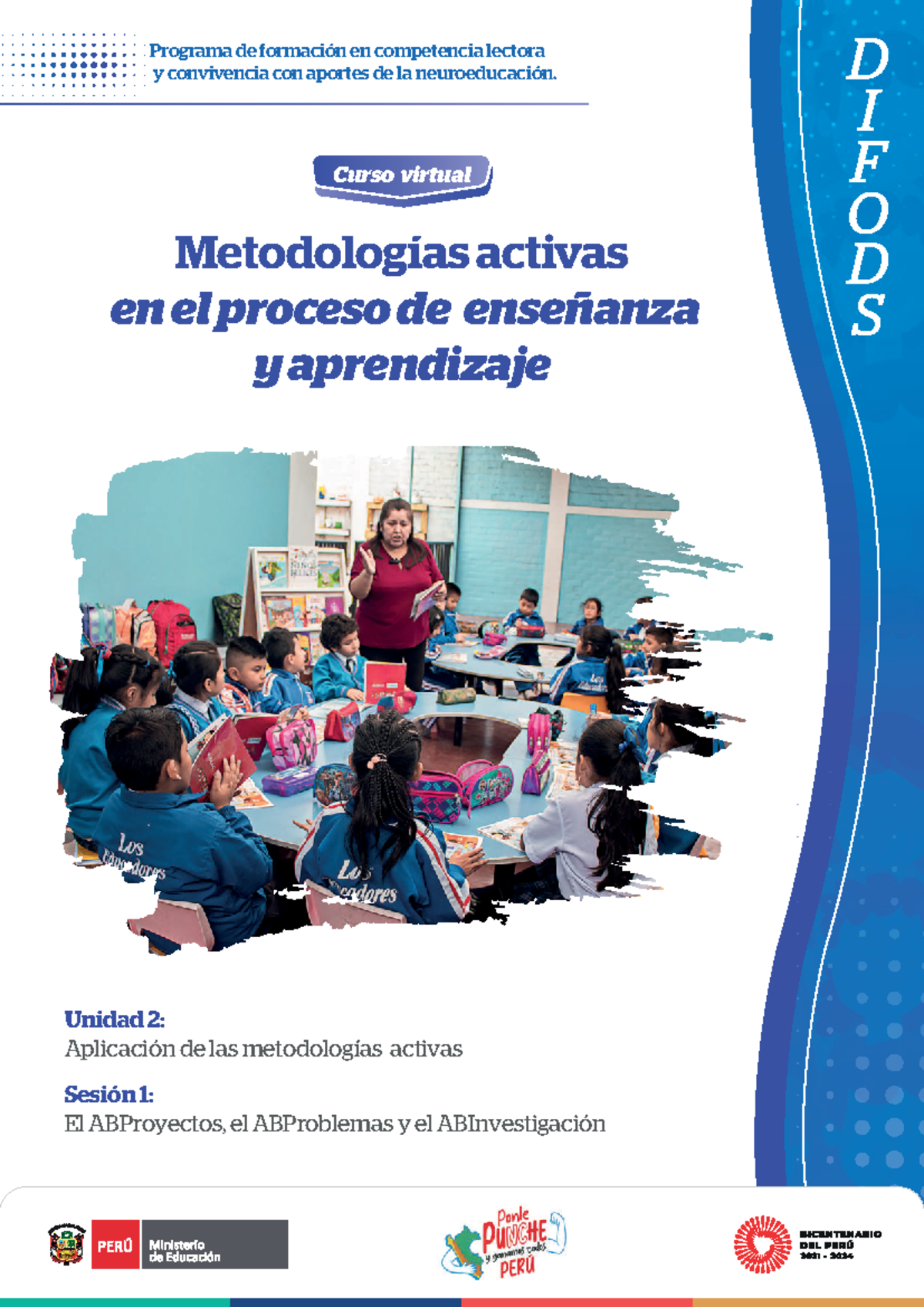 5. Fascículo U2S1 Curso Metodologías Activas - Programa de formación en competencia lectora y ...