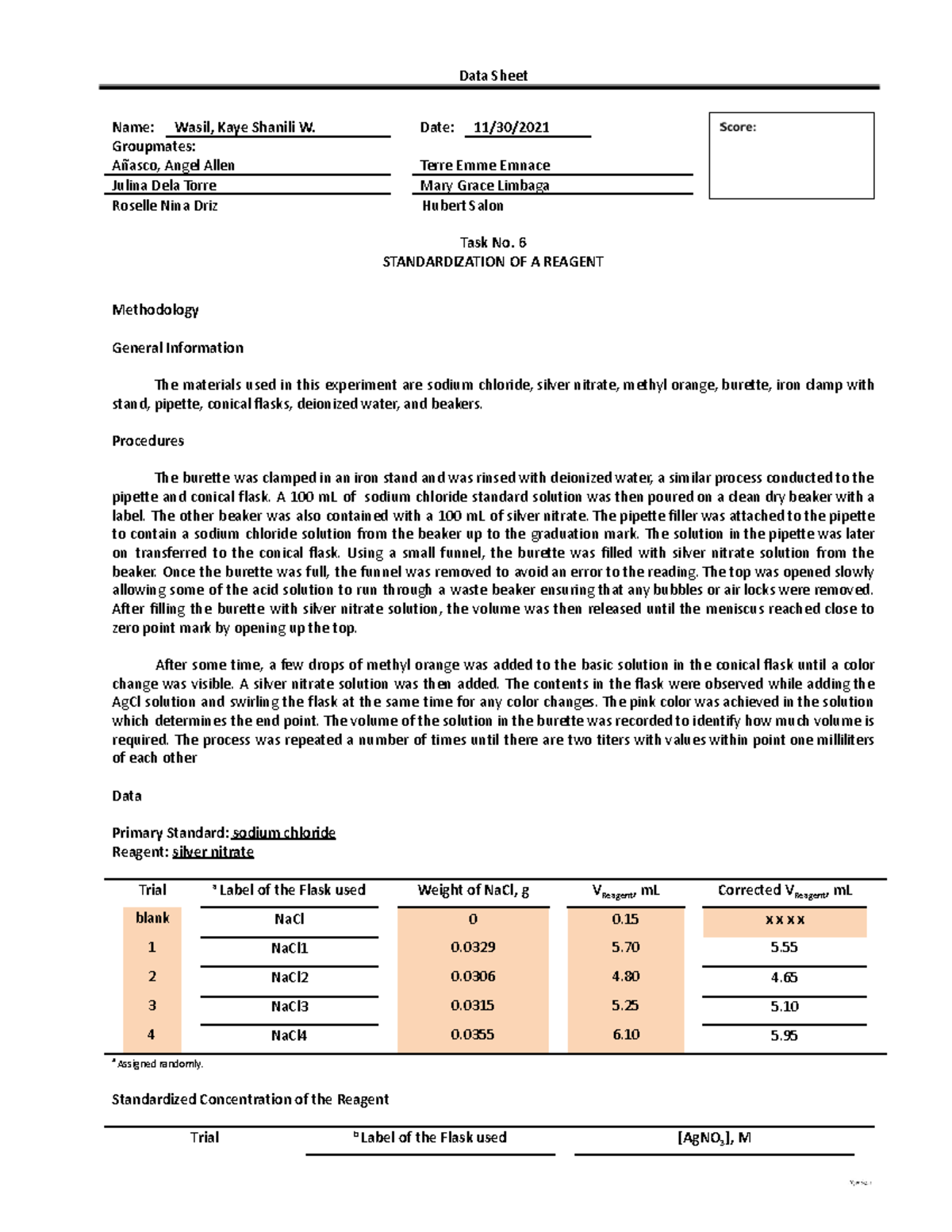 VLT6 BS CHEM 2H1 Wasil - Virtual laboratory on standardization of a ...