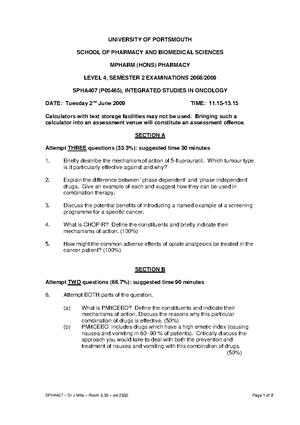 Trainee pharmacist sjt practice paper 2021 final - Trainee Pharmacist ...
