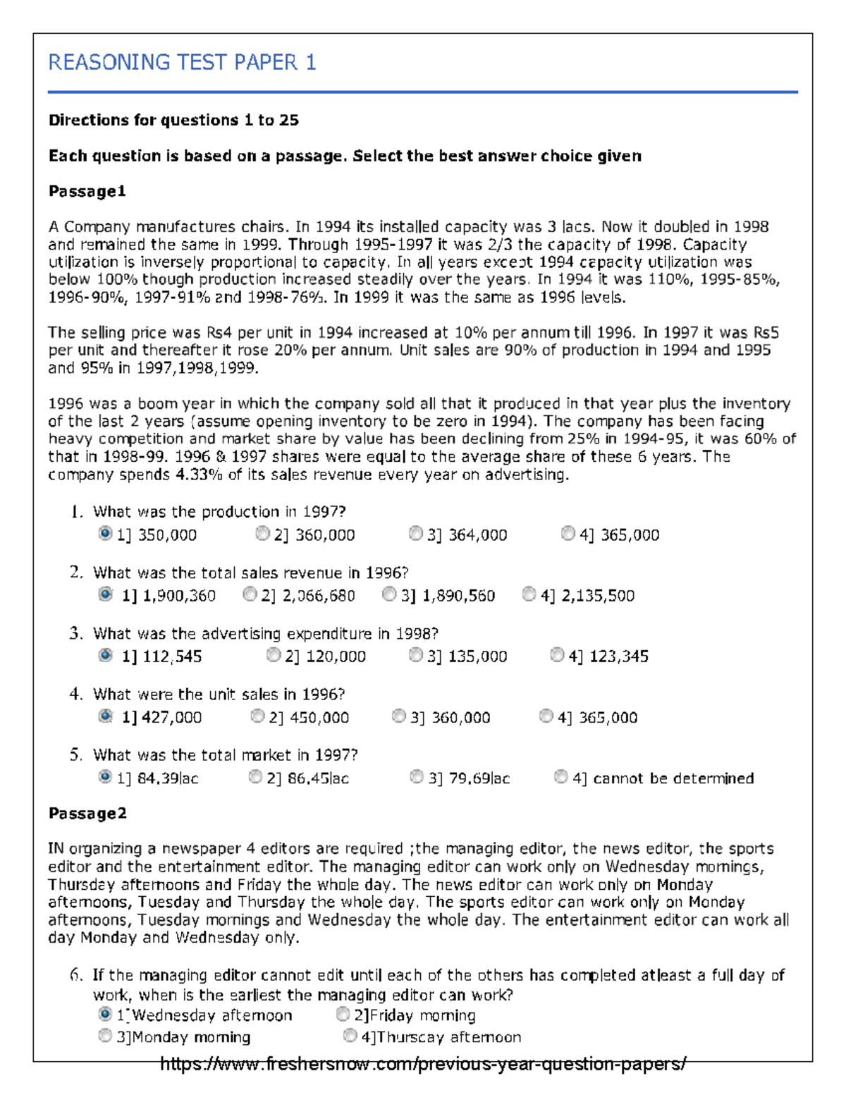 PPSC Junior Engineer Reasoning Model Paper - Civil Engineering ...