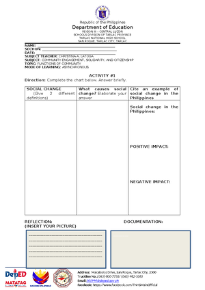 ESP 8 Quarter 1 Module 2 Grade 8 S.Y. 2023-2024 Edukasyon sa ...