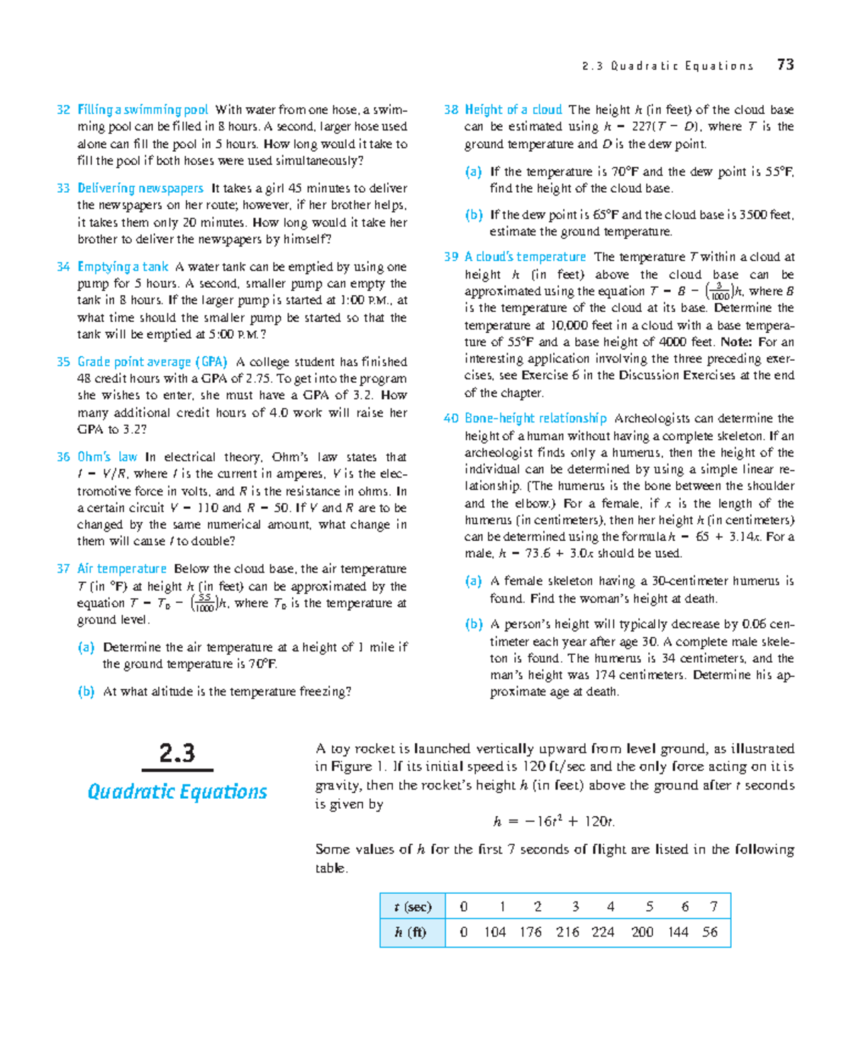 Algebra and Trigonometry with Analytic Geometry-10 - 2. 3 Q u a d r a t ...