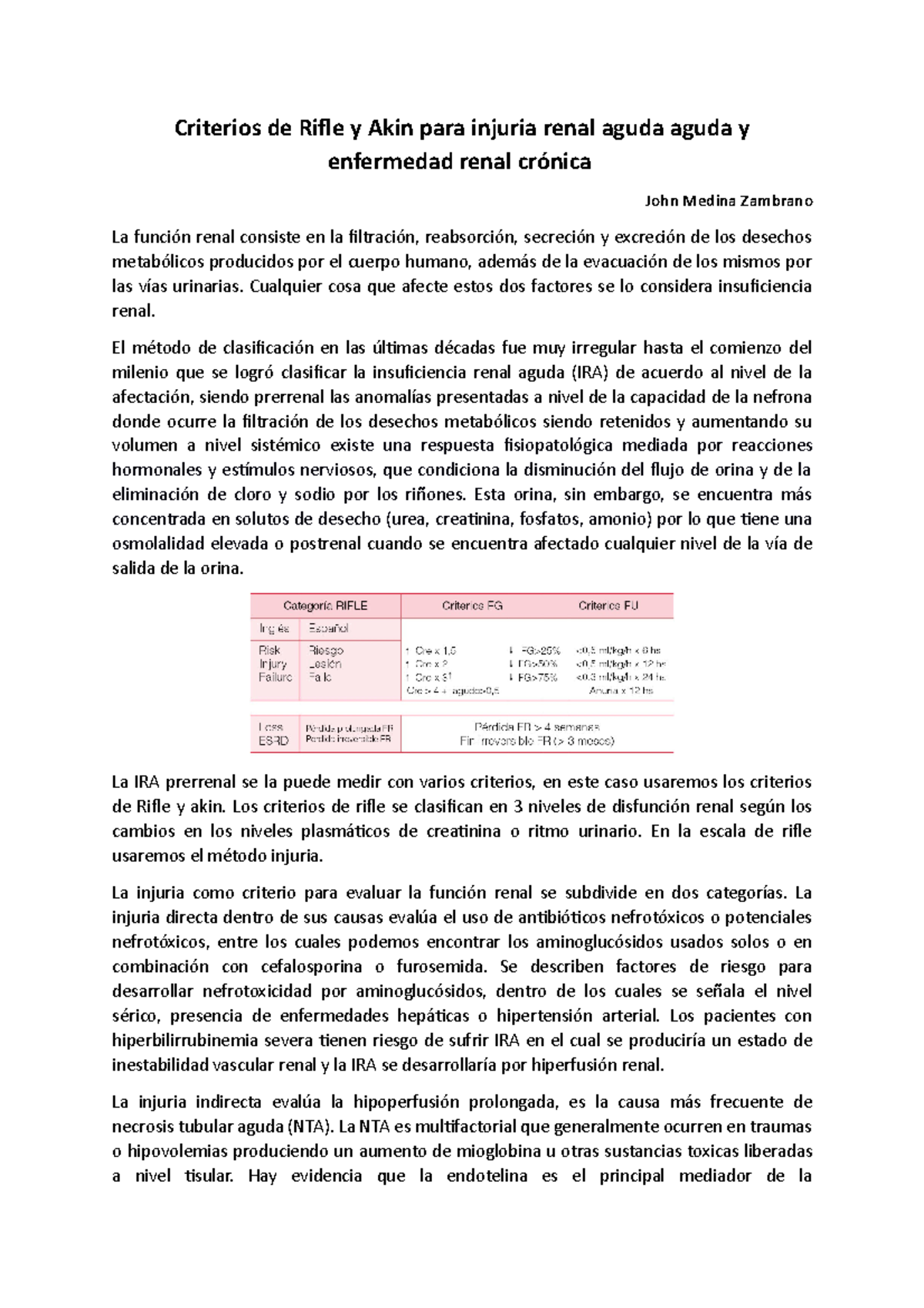 Escala de Rifle y akin - Investigación basada en paper científicos ...