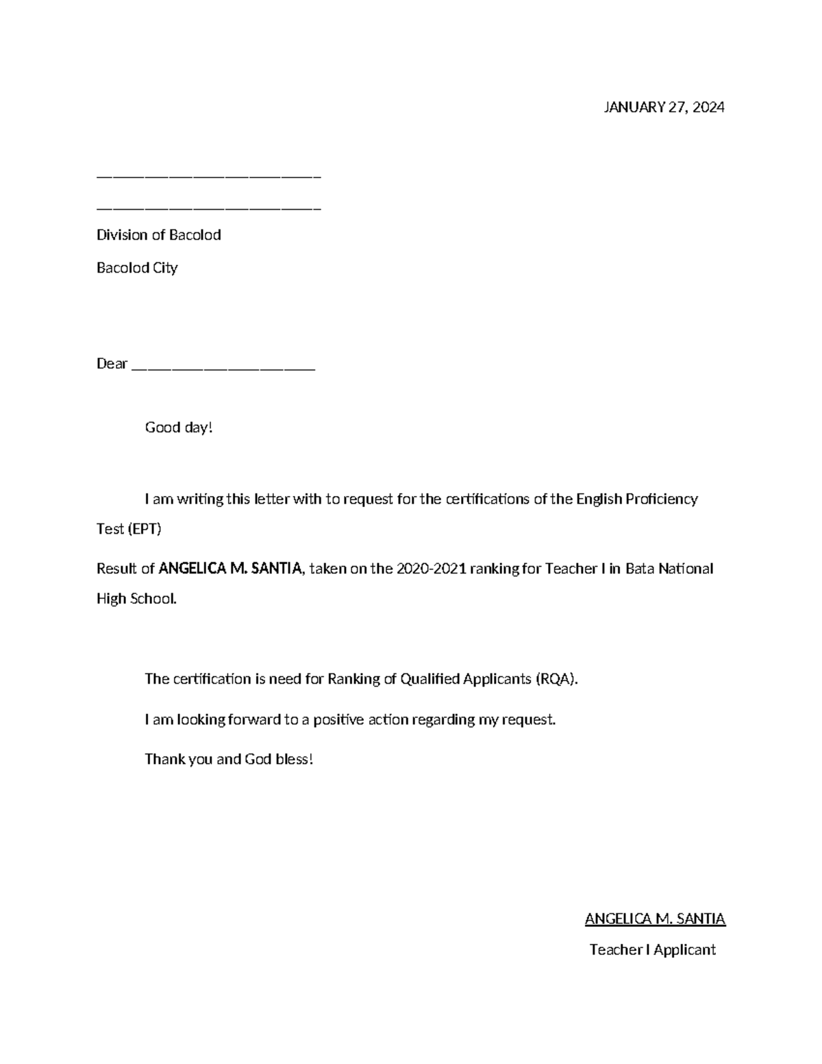 Ept request - material - JANUARY 27, 2024