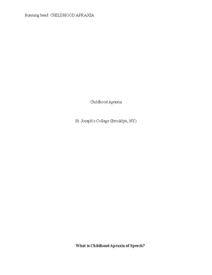 Cleft Lip and Cleft Palate Evidence-Based Practice Paper - Joseph’s ...