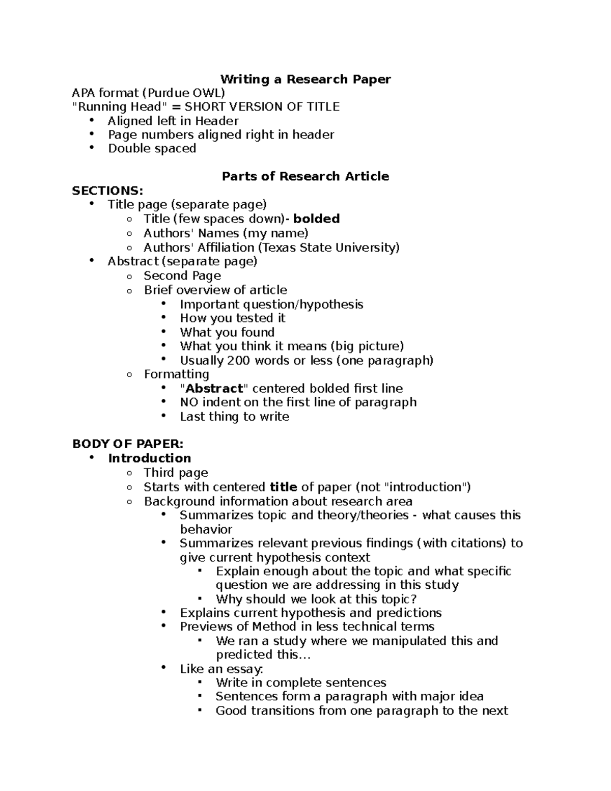 Lecture 9 Writing A Research Paper Writing A Research Paper APA lecture-9-writing-a-research-paper-writing-a-research-paper-apa