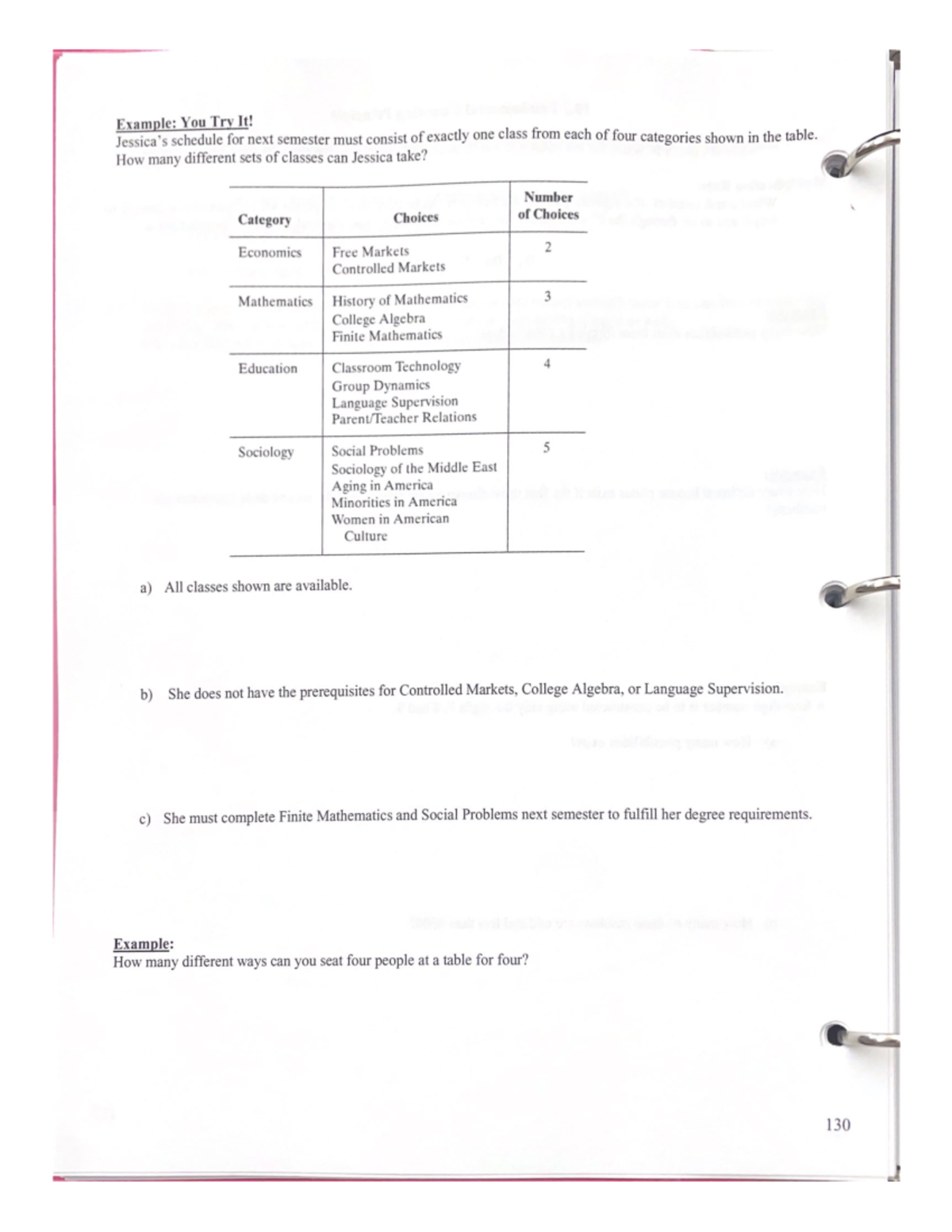 Counting by Systematic Listing - MATH 139 - Studocu