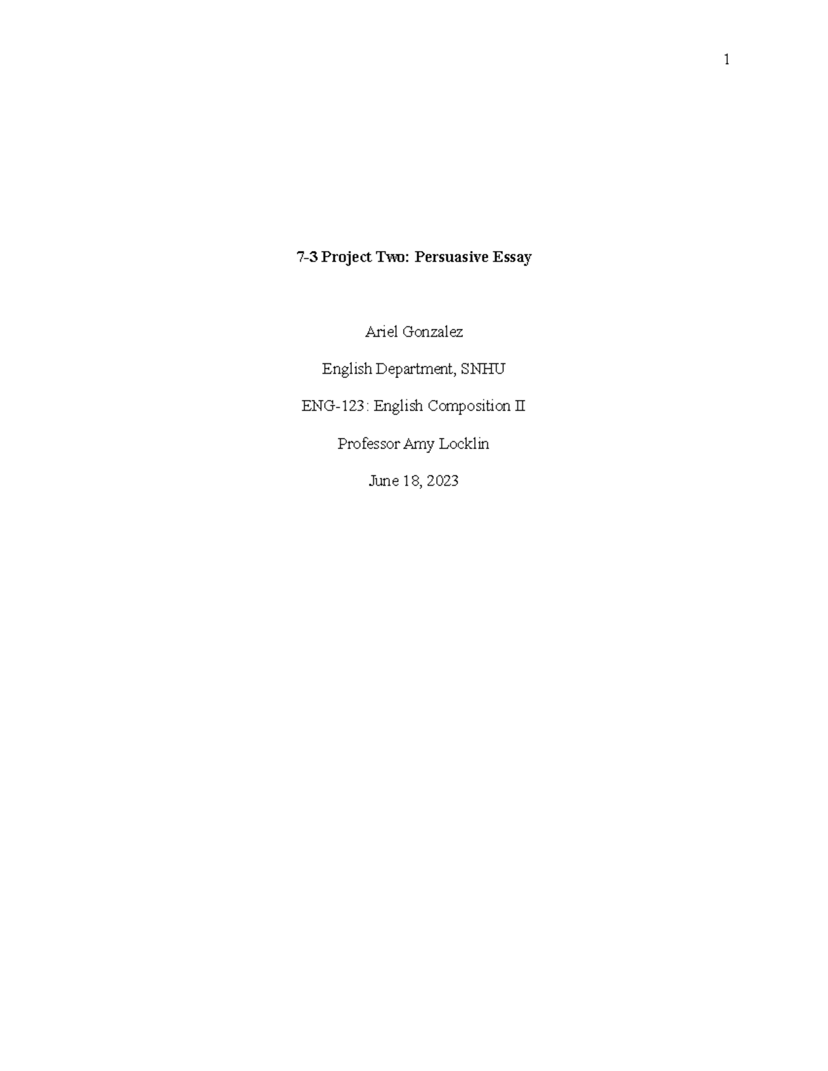 7-3 - My persuasive essay on social media and its impact on adolescents ...