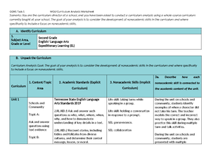 Task 4 - Task 4 - OMM1 Task 4- Teaching Social and Emotional Skills ...