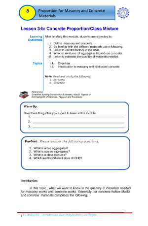 Categorization-Classification Table fo PCAB - PCAB Categorization ...