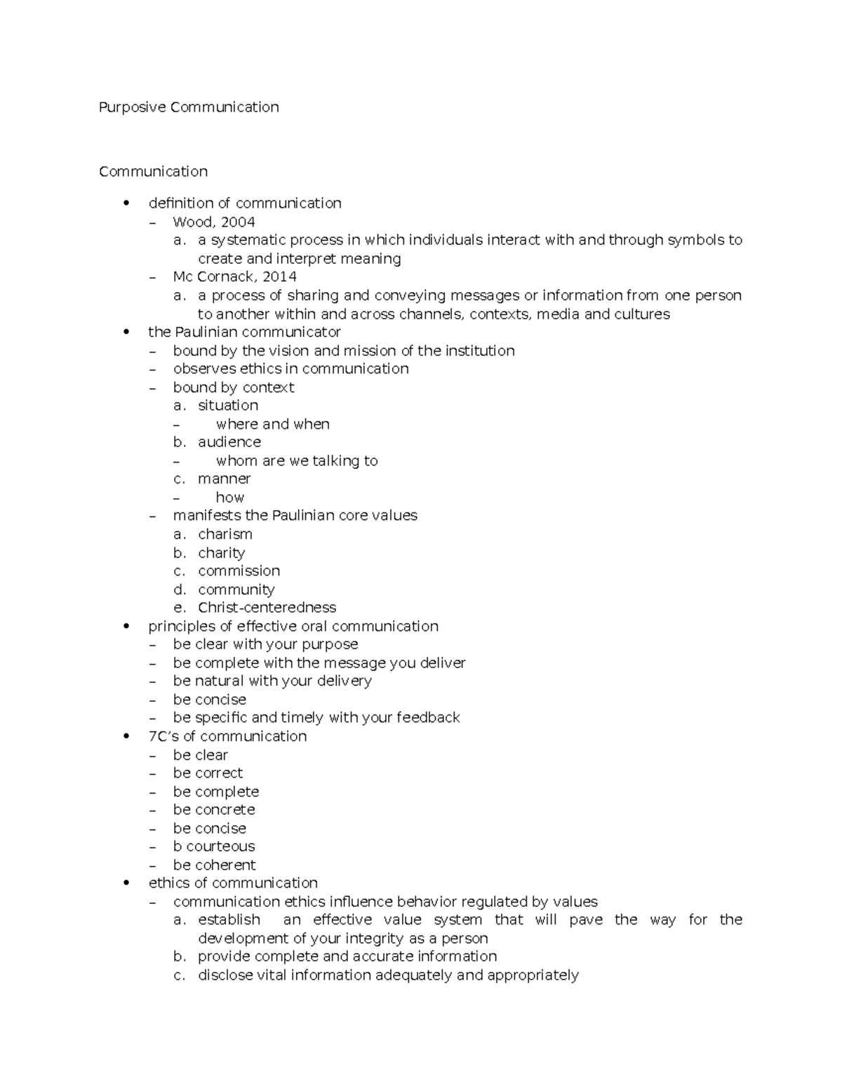 Purposive Communication - Purposive Communication Communication ...