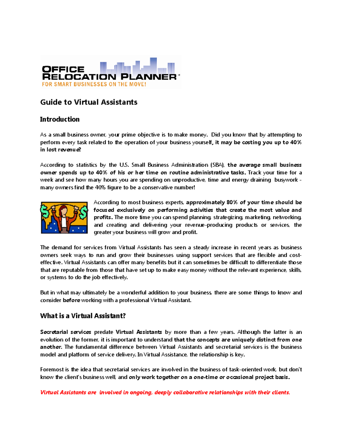 Virtualassistantsguide - Guide to Virtual Assistants Introduction As a ...